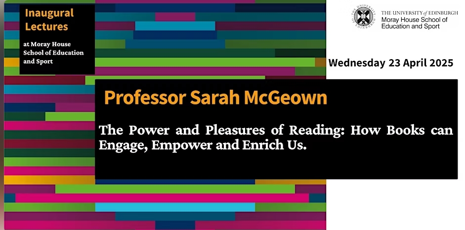 Professor Sarah McGeown Inaugural Lecture | College of Arts, Humanities ...