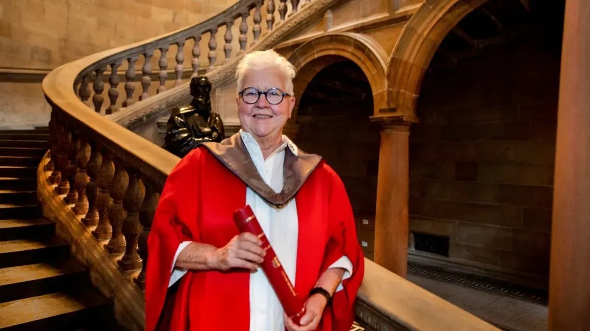 Val McDermid awarded honorary degree by the University of Edinburgh ...